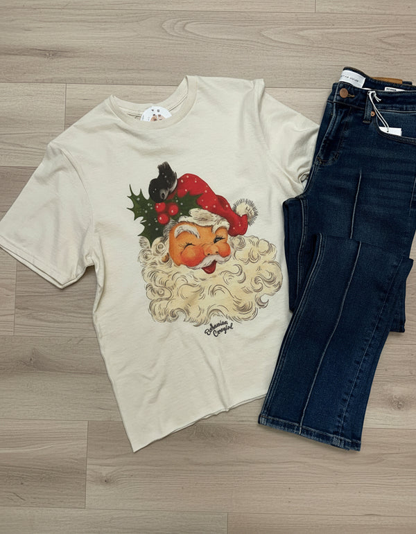 Vintage Santa Tee - Desert Prairie Boutique